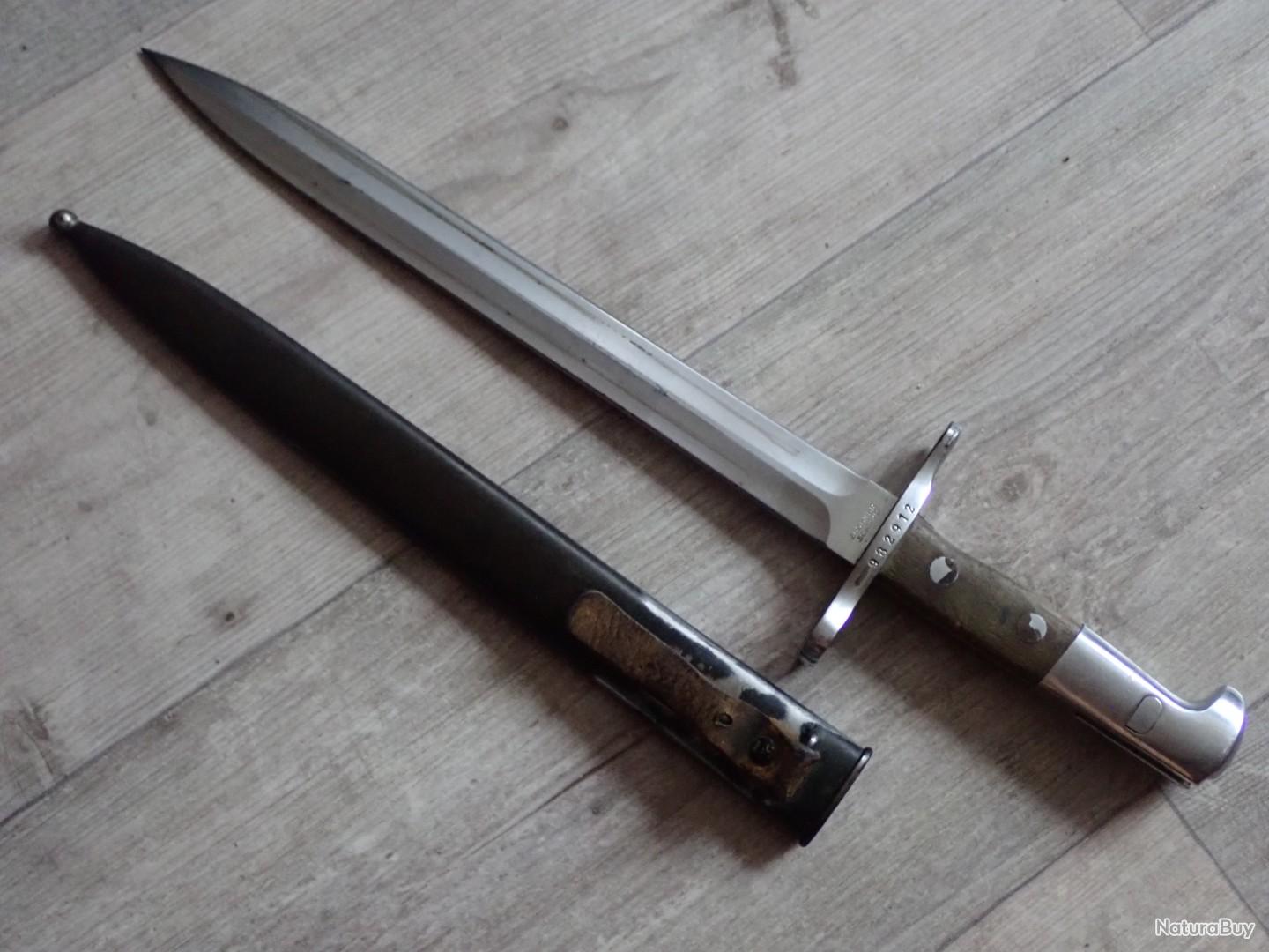 982912 Baïonnette Suisse Modèle 1918. Pour fusil Schmidt-Rubin modèle ...