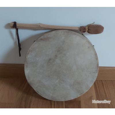 TAMBOUR DES PREMIERES NATIONS DES AMERIQUES DU NORD. - Objets indiens ...