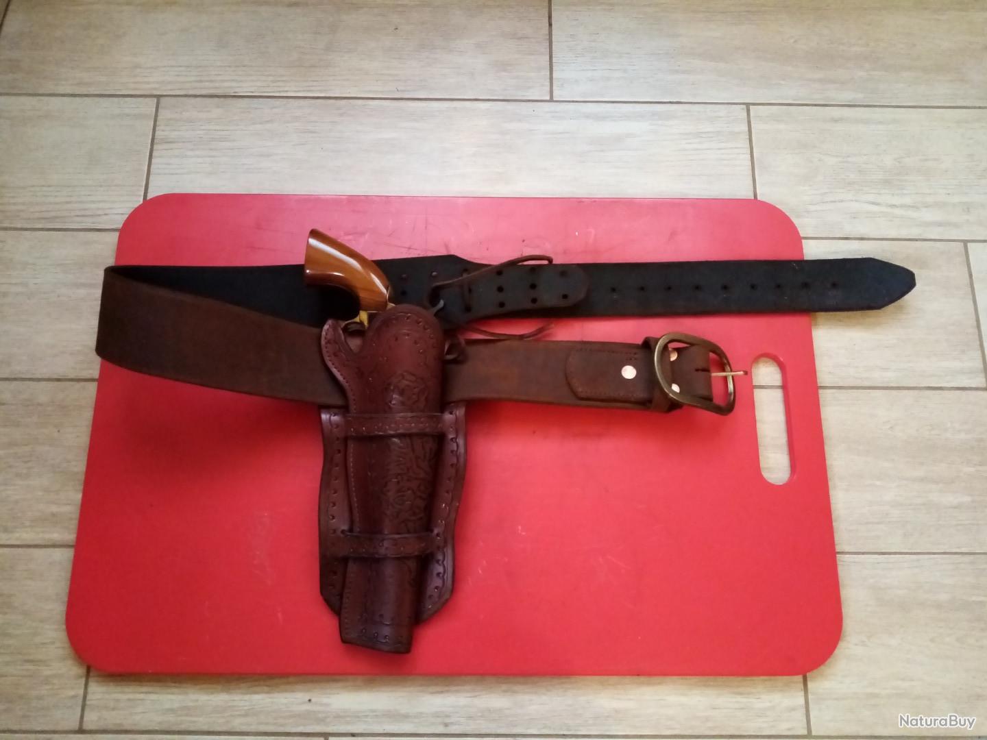 Holster Mexican Loop avec sa ceinture - Holsters Western (14238856)