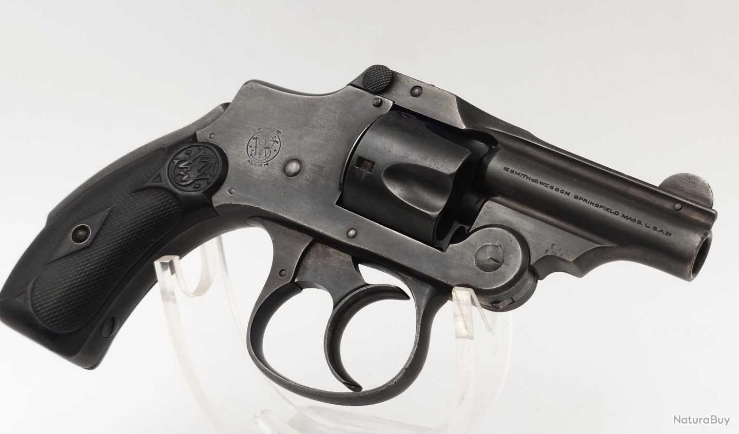 REVOLVER SMITH & WESSON BICYCLE SAFETY HAMMERLESS 23 Calibre 32 S&W ...