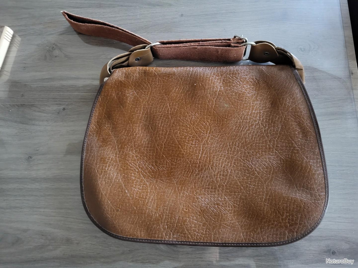 Musette carnier doubles neuf avec cartouchiere, pochette a permis ...