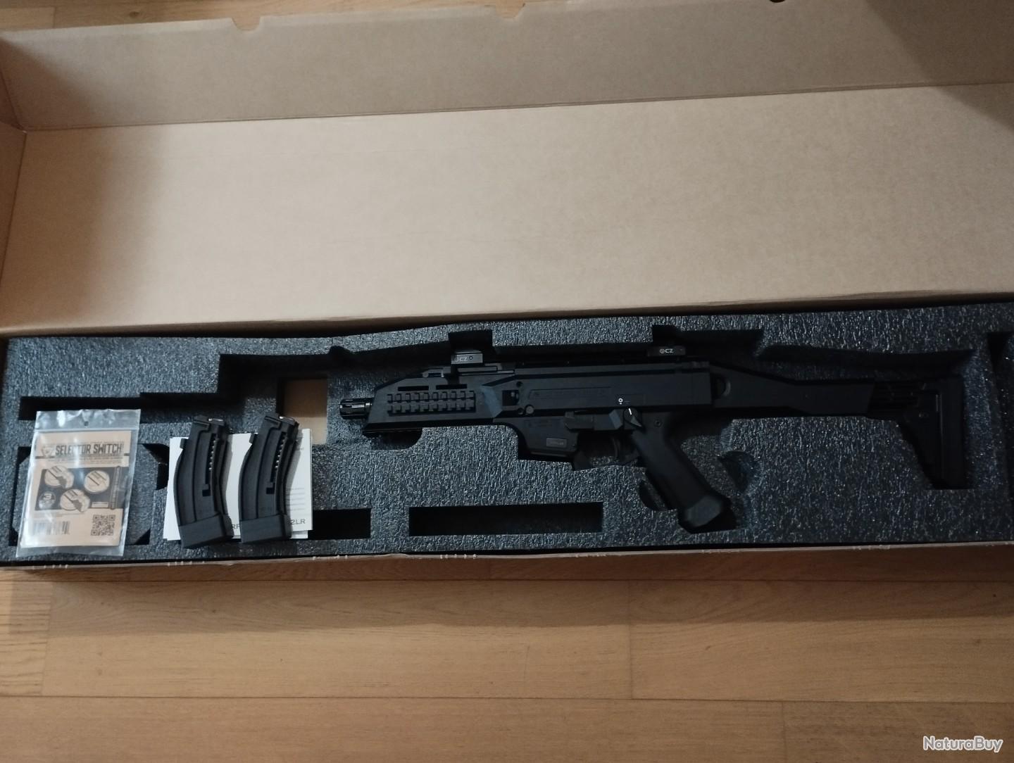 CZ Scorpion EVO 3 S1 Cal 22 LR - Carabines semi-automatiques de ...
