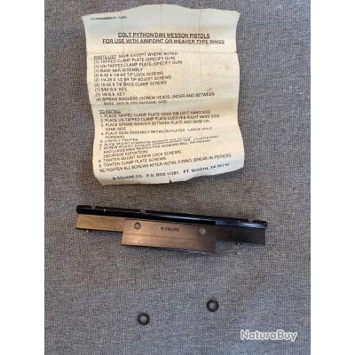 RAIL COLT PYTHON B SQUARE - Embases pour montage fixe (14257791)