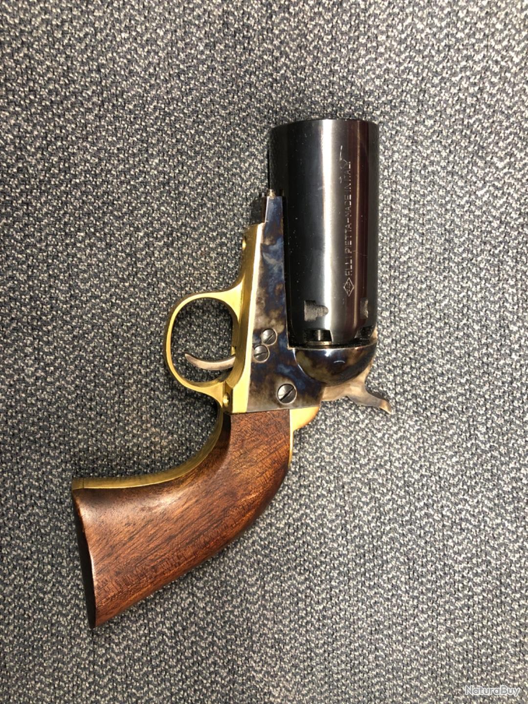 Revolver Navy Yank 1851 Pepperbox cal. 36 - Revolvers à poudre noire ...