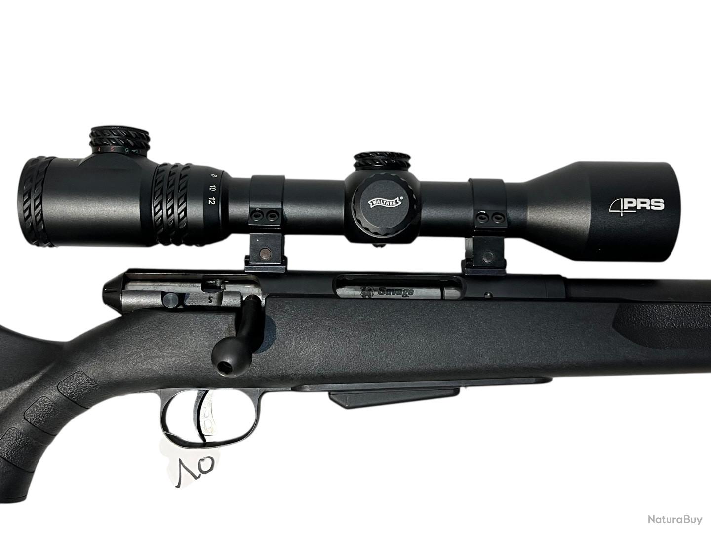Carabine Savage M25 cal 222 et lunette Hornady PRS mise à prix 1 euro ...