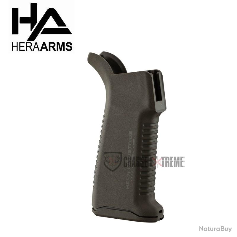 Poignée Grip AR15/M4 HPG HERA ARMS Vert OD - Poignées tactiques (14262404)