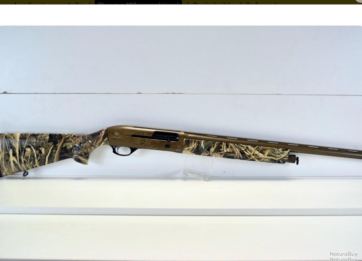Fusil semi-automatique Edge Arms FX12 Camouflage - Cal. 12/76 - Fusils ...