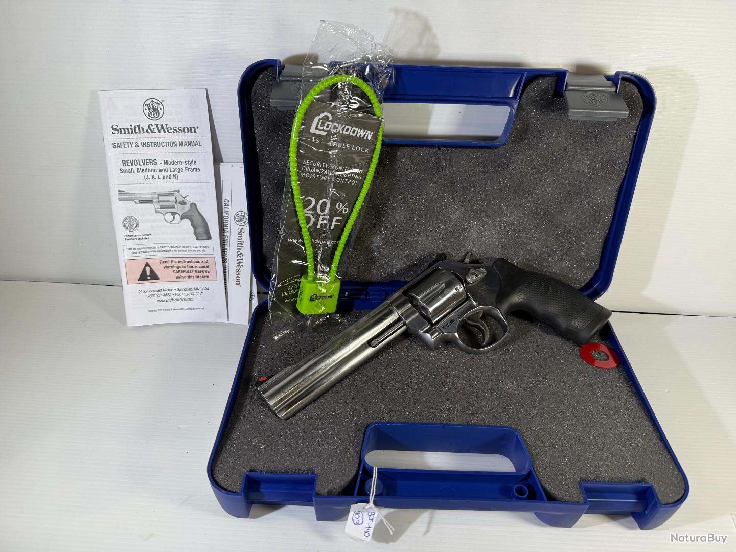 DESTOCKAGE CATEGORIE B REVOLVER SMITH ET WESSON CAL 357 MAG 6 P ...