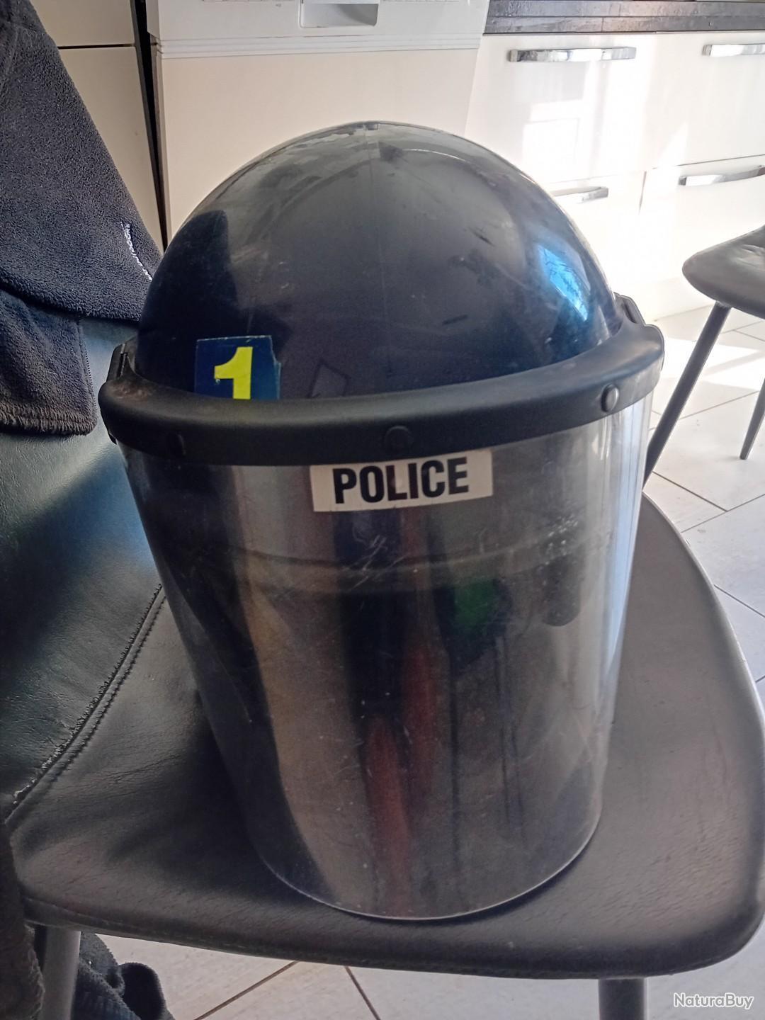 ENCHERE CASQUE ANTI EMEUTE DES FORCES DE POLICE - Casques tactiques ...