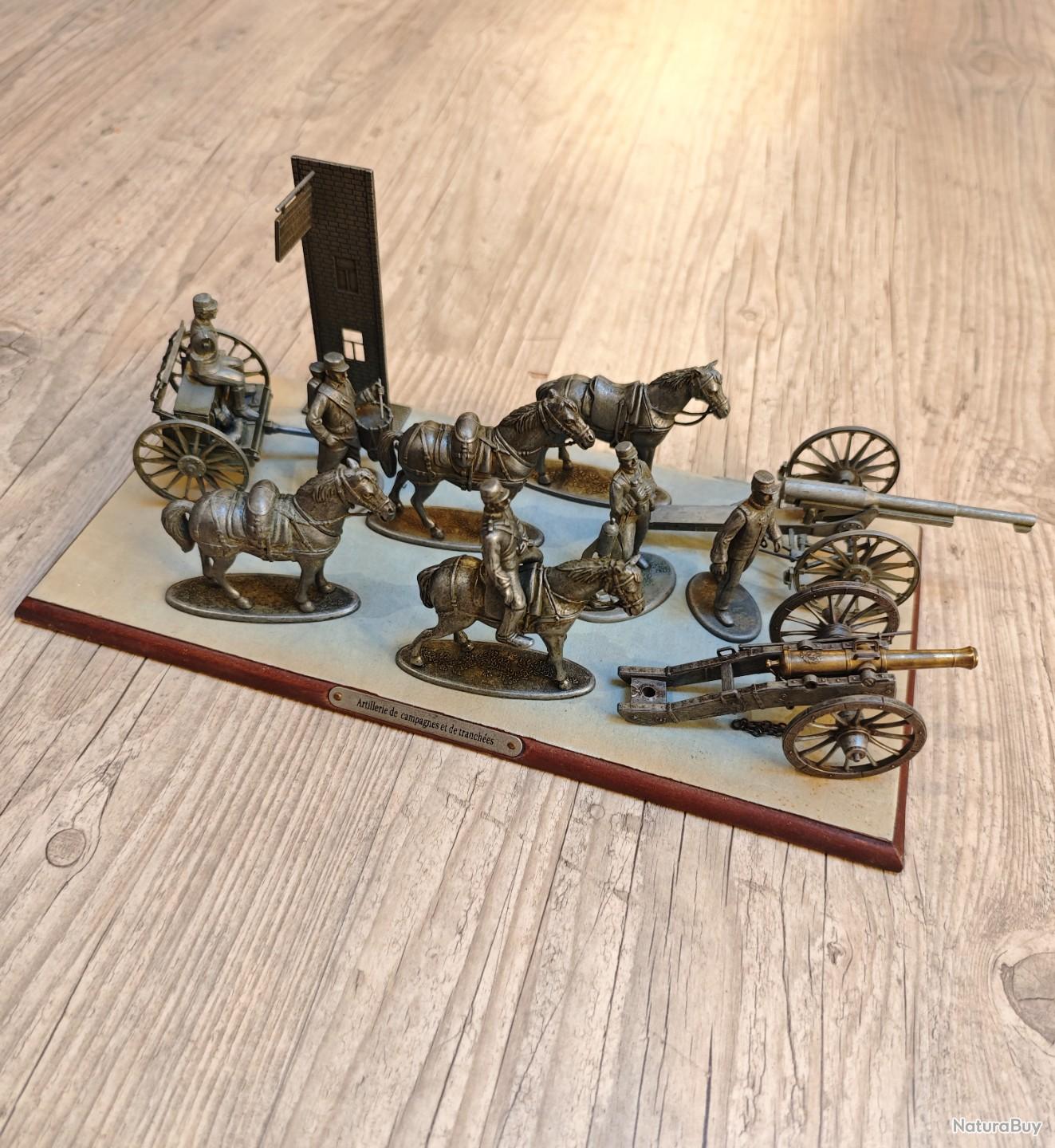 Diorama MHSP étain - Canon de 75 mm Artillerie de campagne et de ...