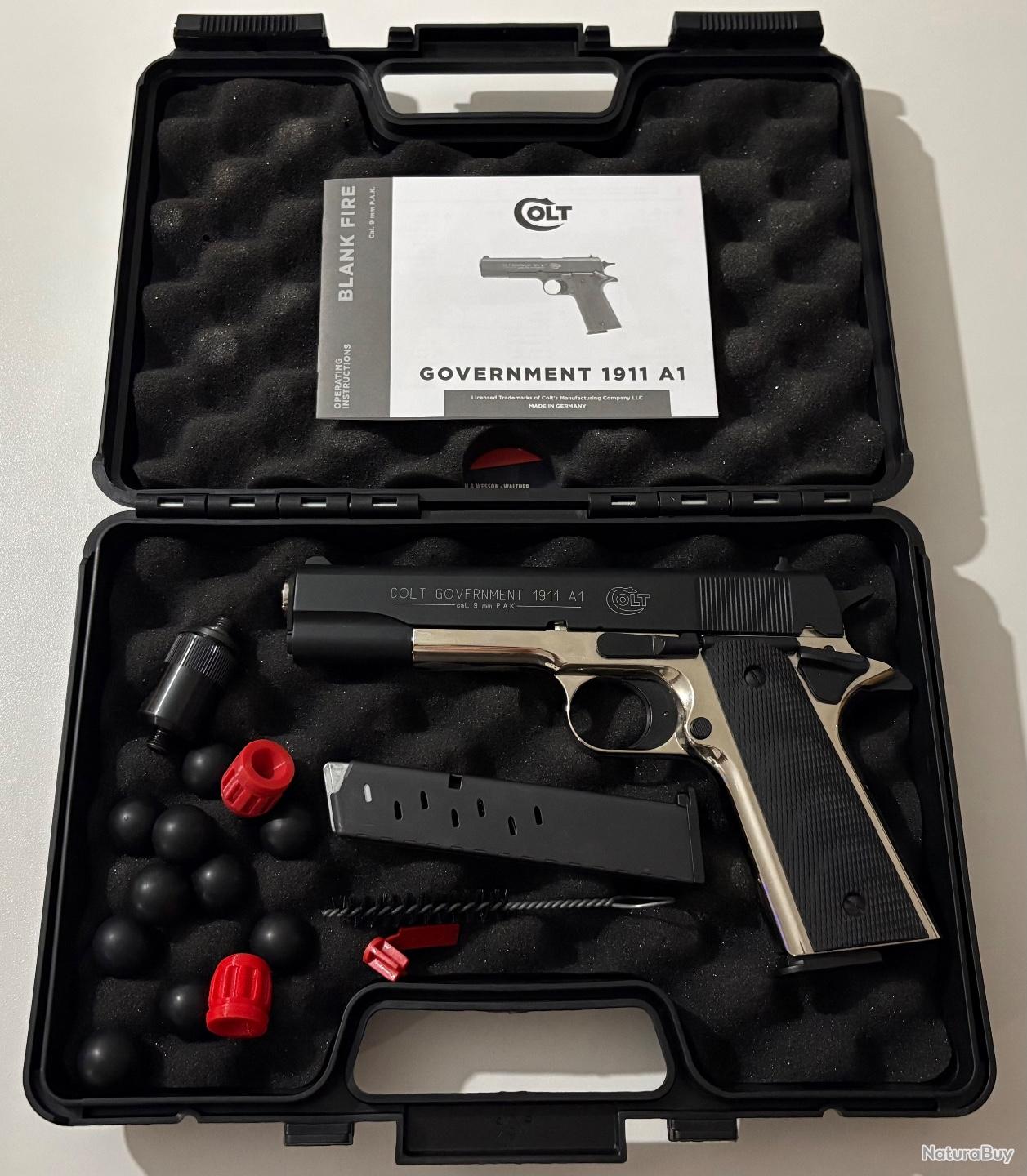 COLT GOVERNMENT 1911 PAK 9mm UMAREXModèle unique - Pistolets d'alarme ...