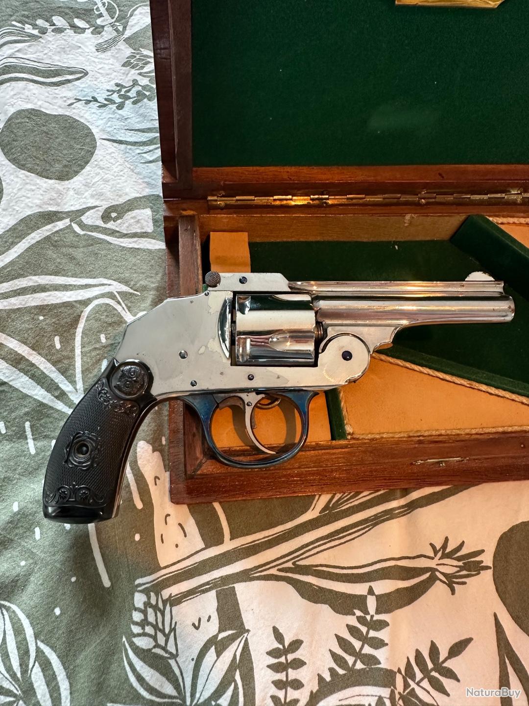 Revolver iver Johnson chromé - Revolvers (14286425)