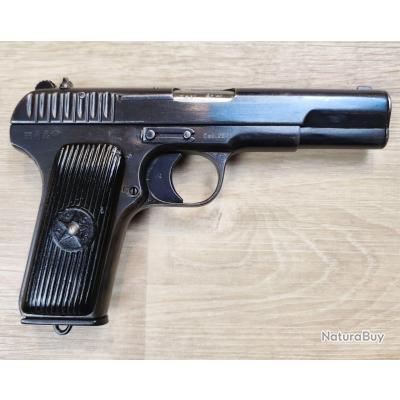 Pistolet TOKAREV TT-30 - Fabrication Russe 1935 - 7,62 x 25 Tokarev ...