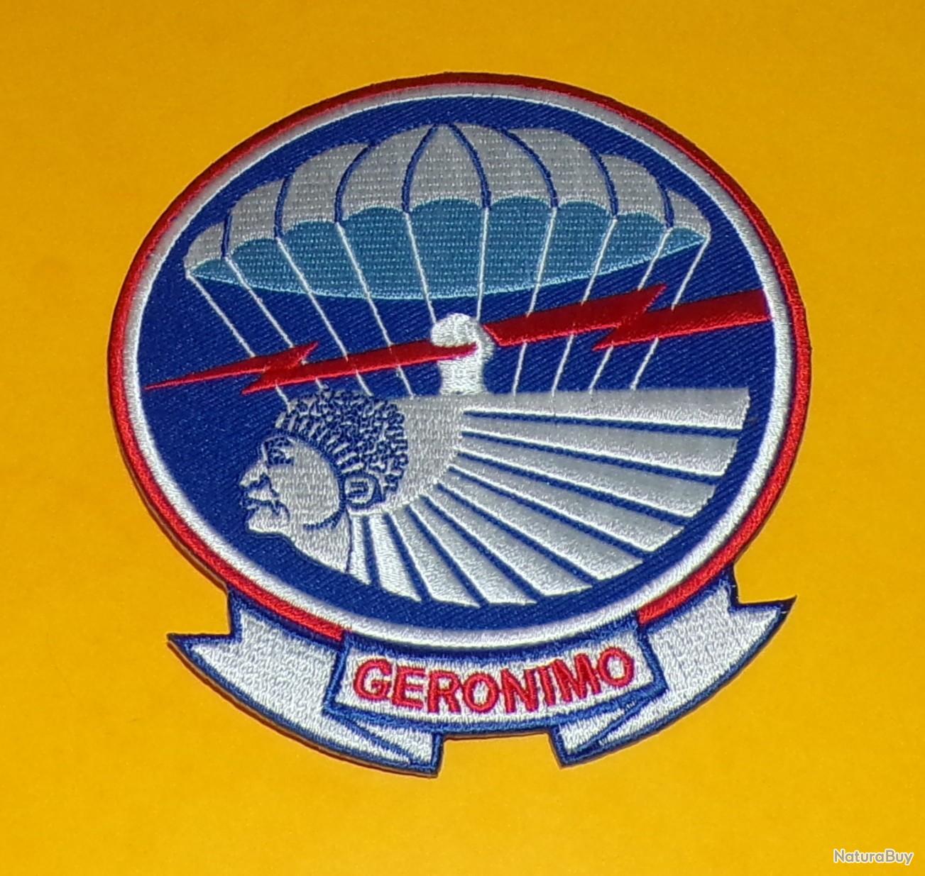 INSIGNE TISSU DE LA 501 eme REGIMENT DE PARACHUTISTE BATAILLON DE LA 101 eme AIRBORNE DIVISION ...