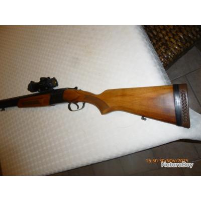 FUSIL CANON COUR CAL. 12 AVEC POINT ROUGE - Fusils Superposés calibre ...