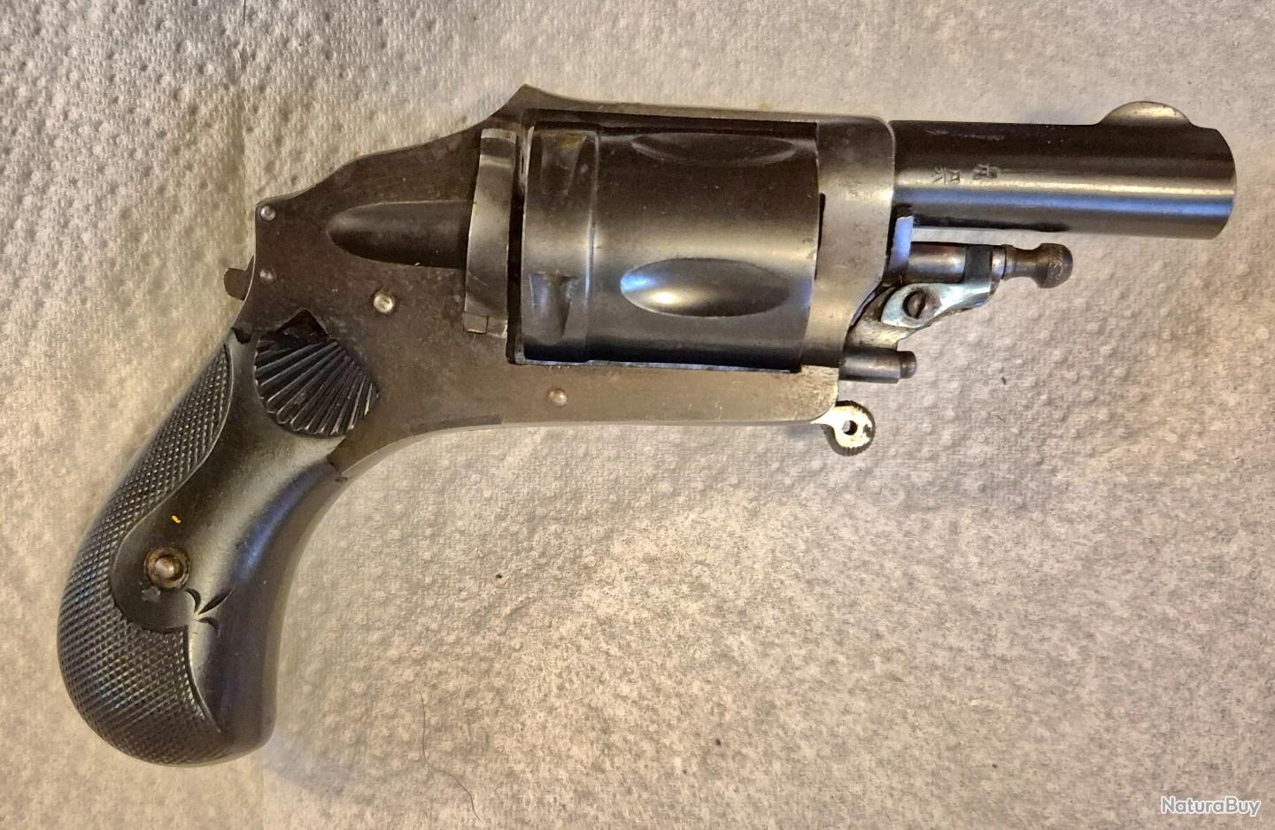 Magnifique Revolver SAINT ETIENNE 8mm92 A POUDRE VIVE APTES aux tirs ...