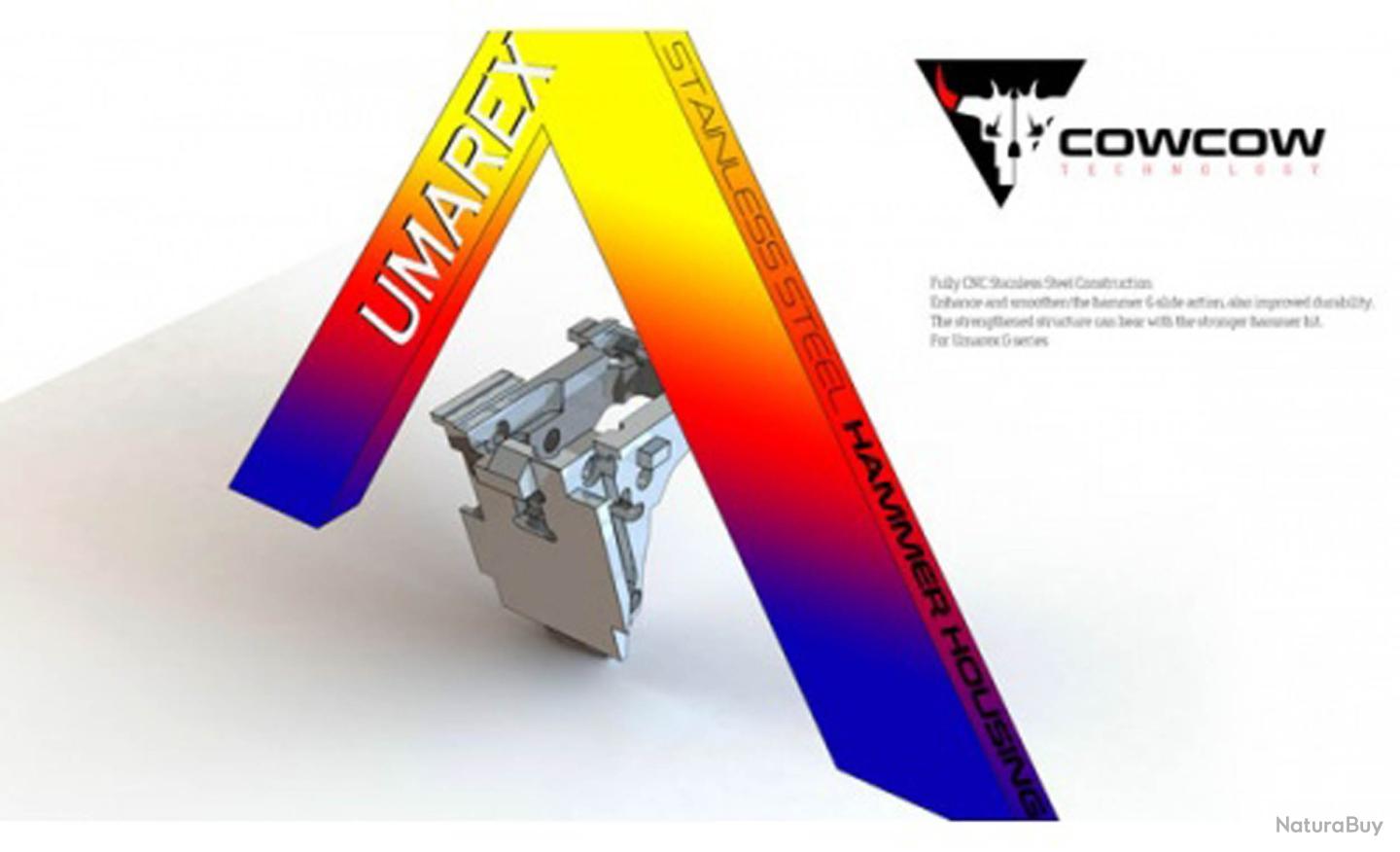 Hammer Housing SS en acier inoxydable pour Glock UMAREX SS Hammer ...