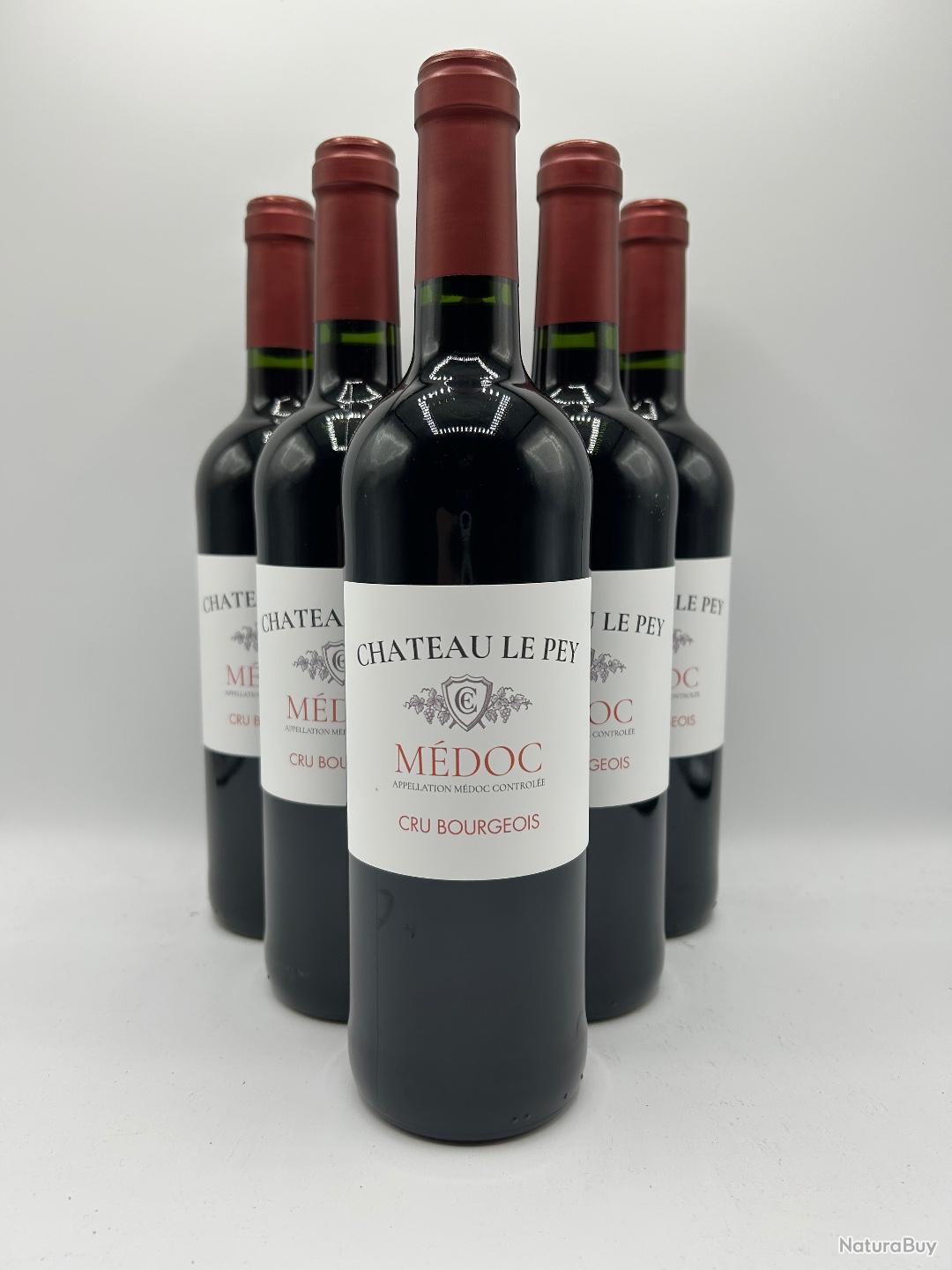 Vente Flash ! 2020 Château le Pey Médoc Cru Bourgeois Rouge - 6 ...