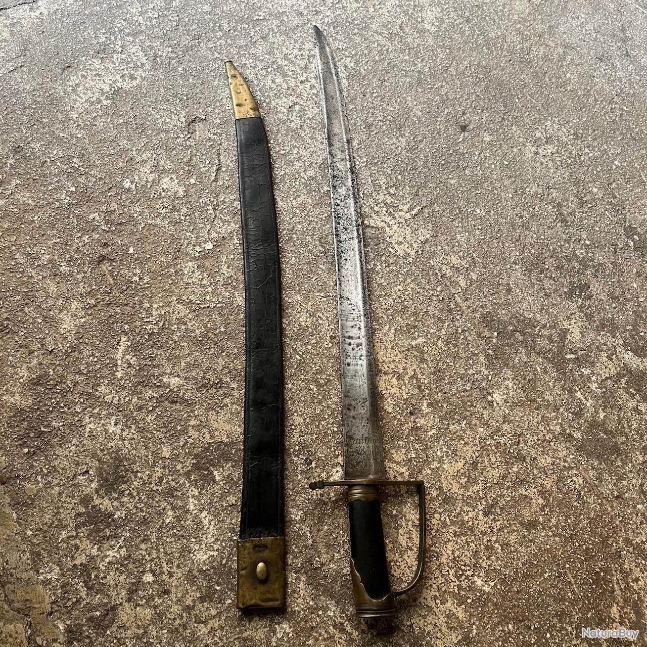 Ancien Sabre d'officier de gendarmerie - Lieutenant des Brigades des ...