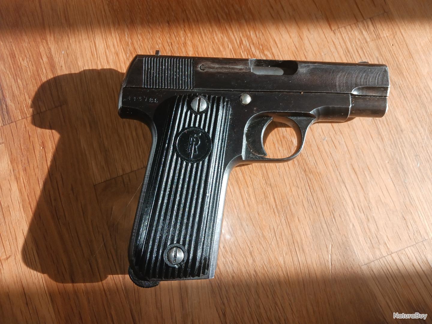 Pistolet semi auto unique model c calibre 7.65 - Pistolets de Catégorie ...