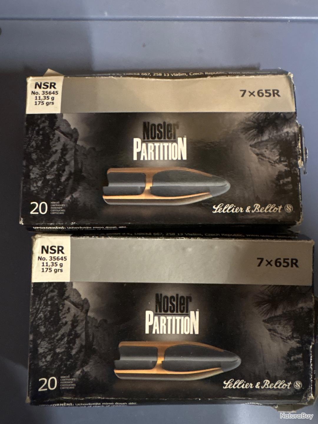 Lot 2 boîtes Sellier Bellot 7x65R - Balles Calibre 7x65R (14307225)