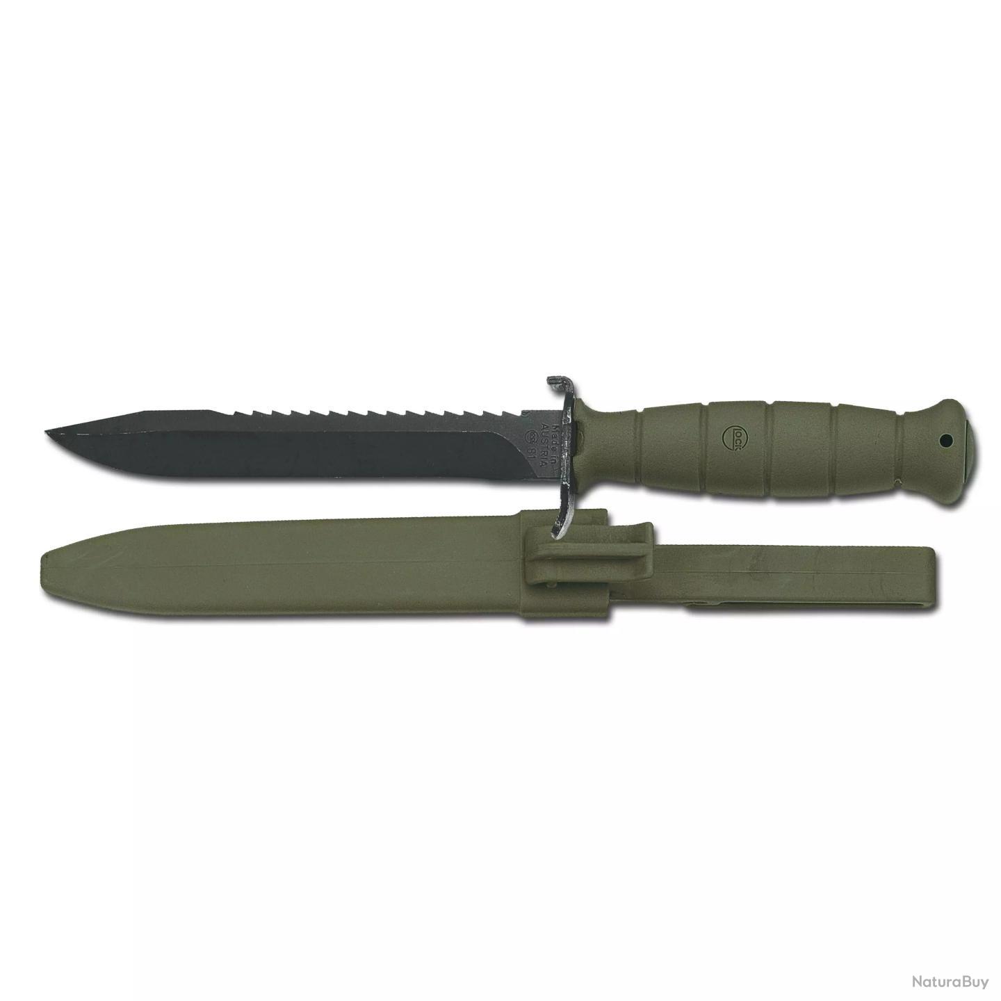Couteau de Combat FM 81 Battle Field Green - Couteaux tactiques (14307337)