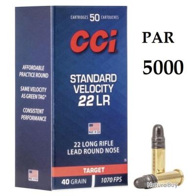 5000 CCI Standard Velocity calibre 22lr - Munitions - Balles 22LR ...