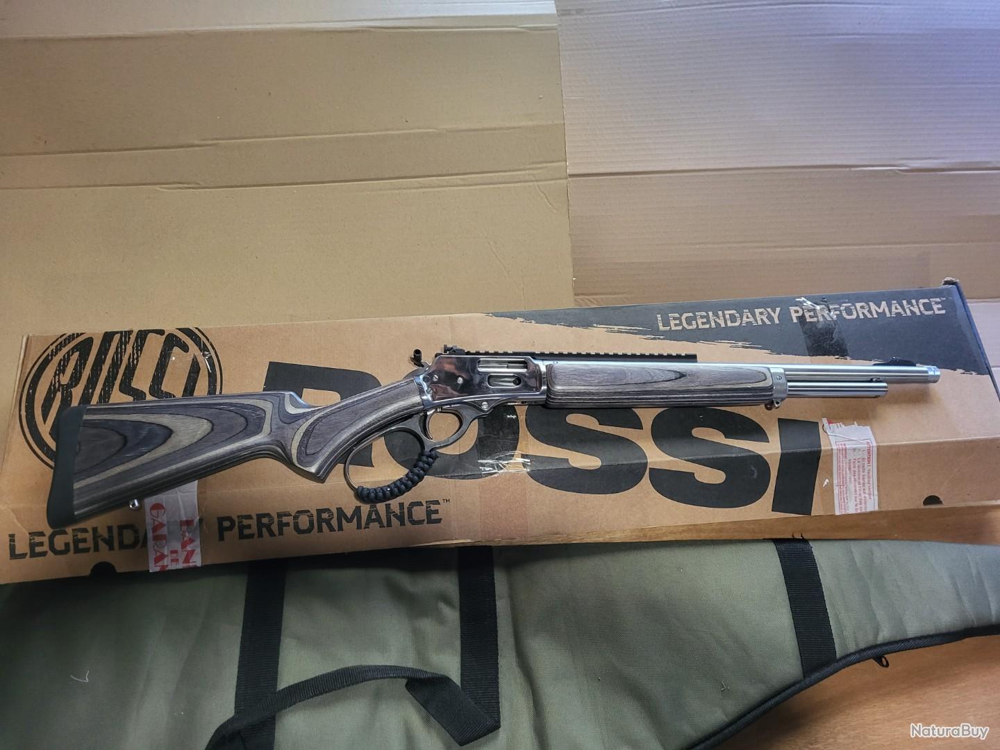 Rossi R95 44mag inox laminated - Carabines à levier sous garde (14310167)