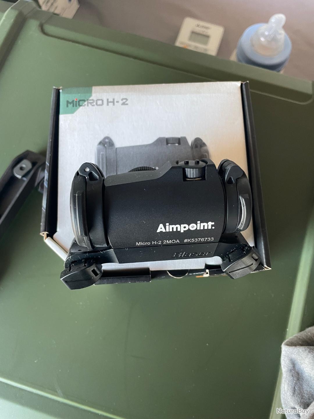 Aimpoint micro H2 avec montage blaser - Points rouges tubulaires (14313884)