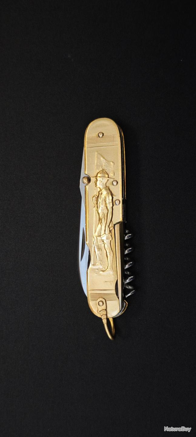 COUPERIER COURSOLLE 1176 - Couteau pliant artisanal - 6 fonctions ...