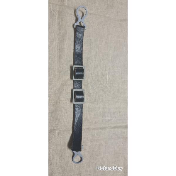 Jugulaire fer pour casque à pointe cuir épais WW1 ( F6+) - Pièces ...