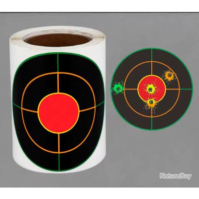 Nouvelles cibles réactive multicolores 3 Rouleau 300 cibles promo ...