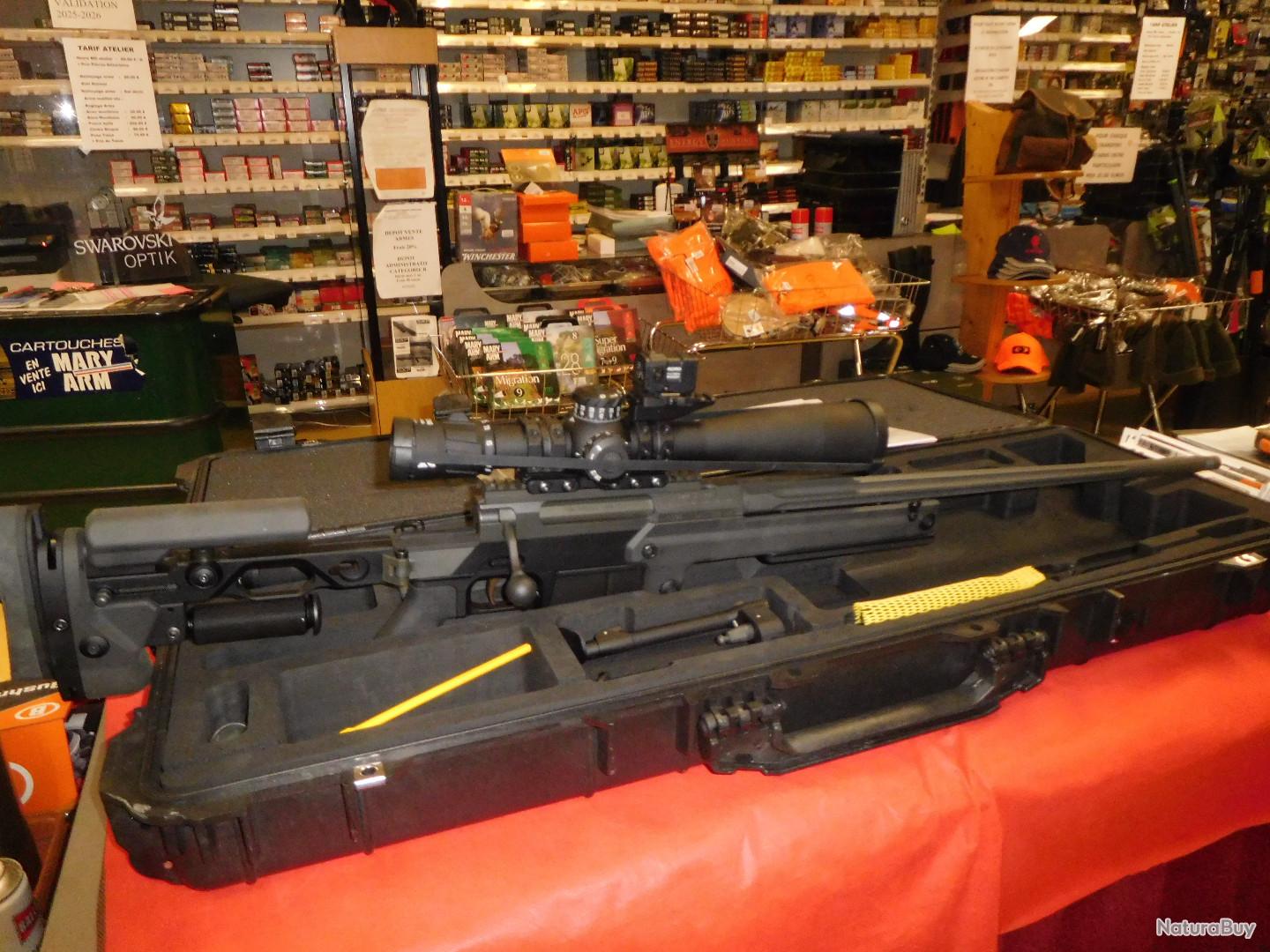 PGM MINI HECATE 2 cal 338 LapuaMag + Optique ZERO Compromise ZC840 8 ...