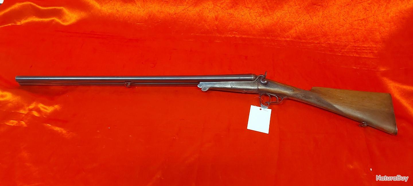 Fusil artisanal type lefaucheux calibre 16/65 a chien exterieur enchère ...