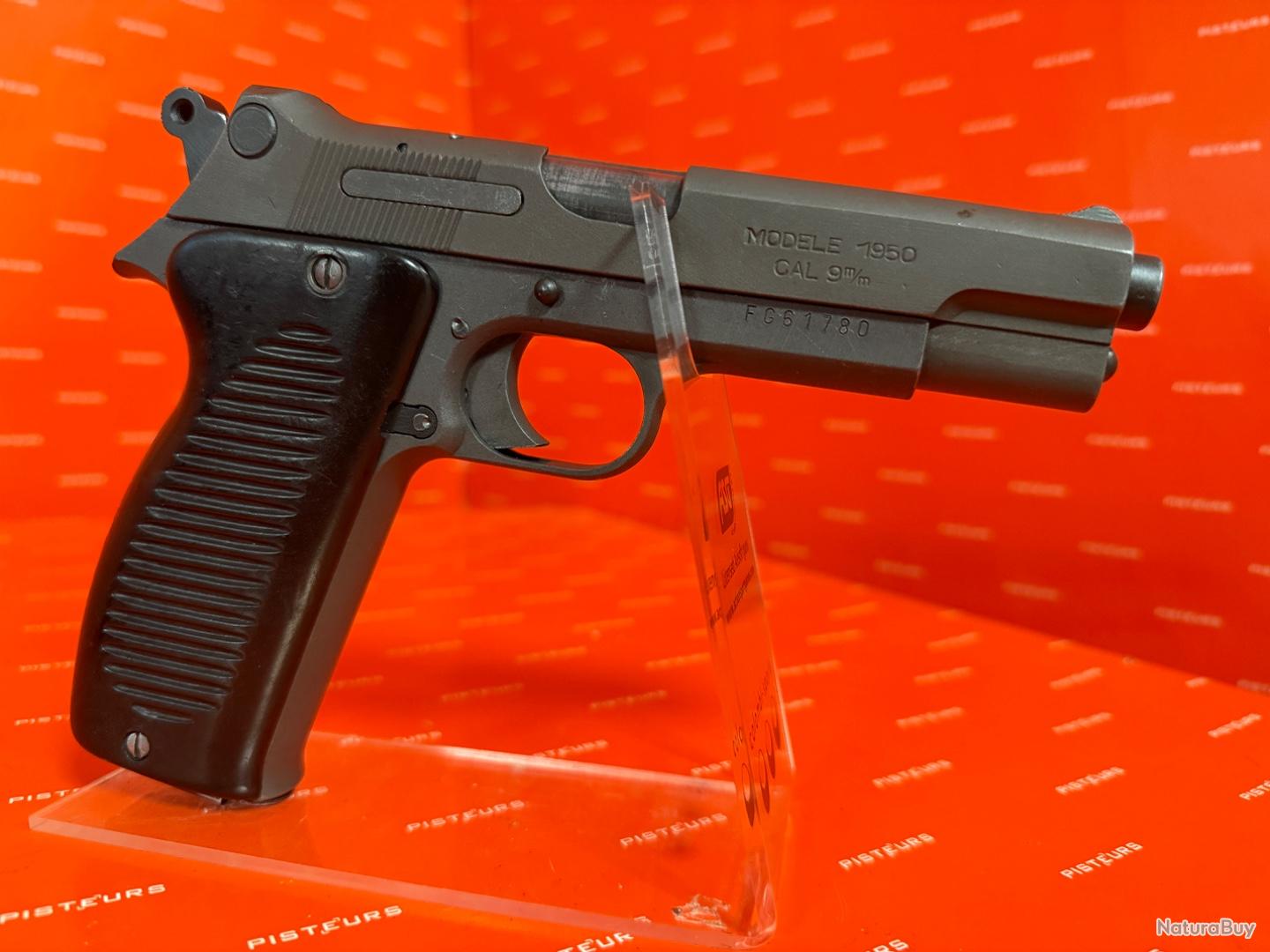 Pistolet MAC 50 fabrication MAS cal 9X19 - Pistolets de Catégorie B ...