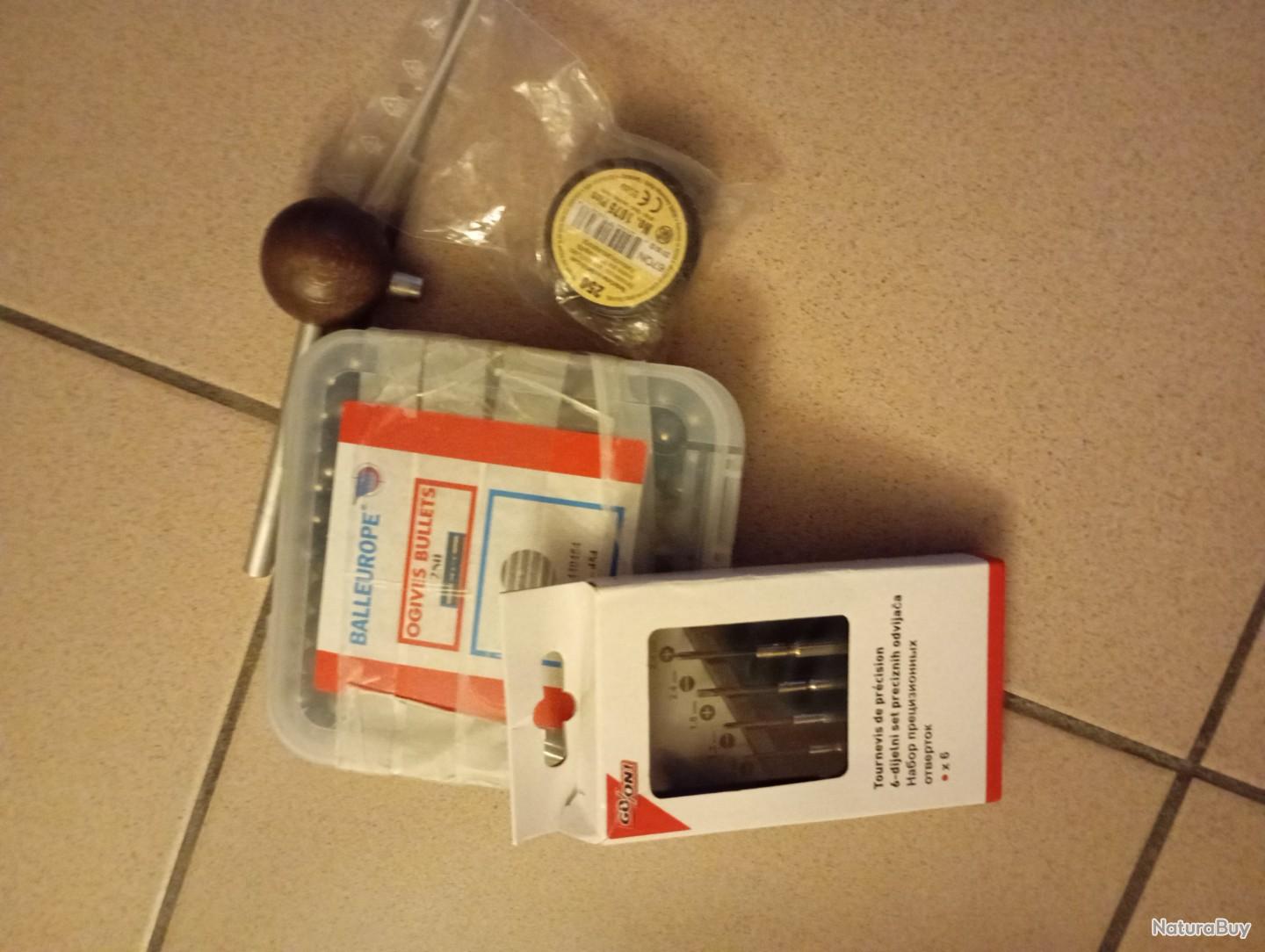 Kit poudre noire - Matériel de chargement et d'entretien poudre noire ...