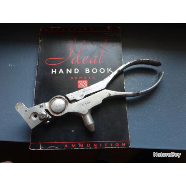 Rare moule / outil Ideal en calibre 32 SW - Moules à balles (14330017)