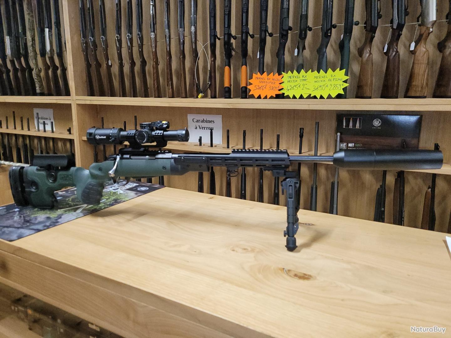 Tikka T3X Superlite Flûtée 243 + Chassis GRS + RDS FREYR & DEVIK+ ...