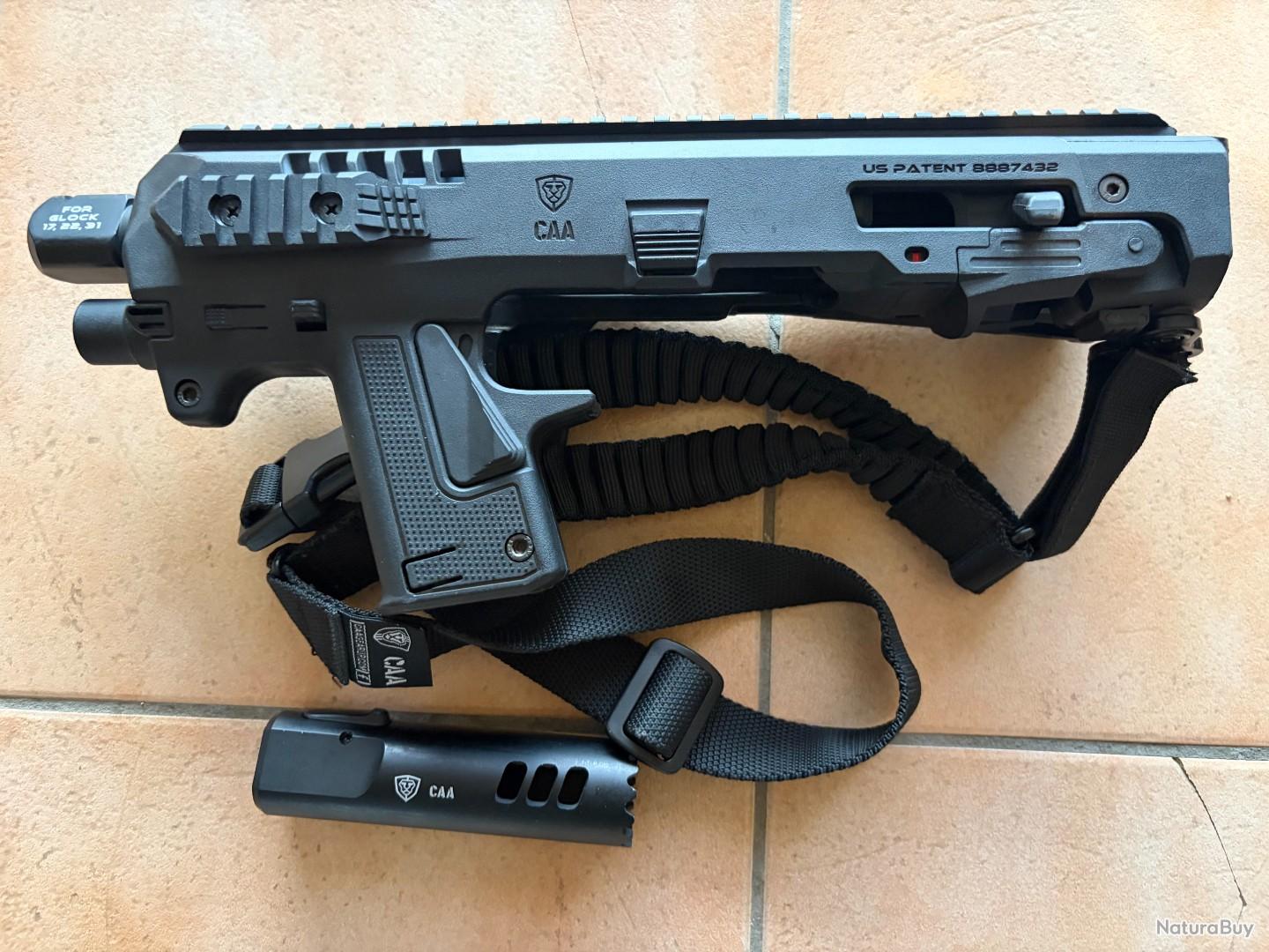 Kit Micro RONI G3 pour Glock Noir CAA - Kits de conversions tactiques ...