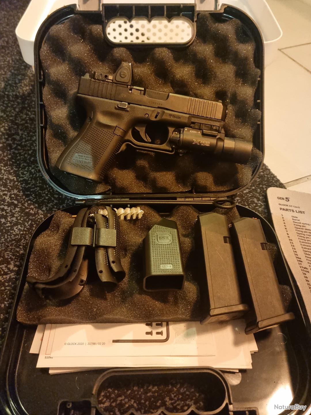 Glock 19 Gen 5 MOS F.S + Trijicon RMR - Pistolets de Catégorie B (14340395)