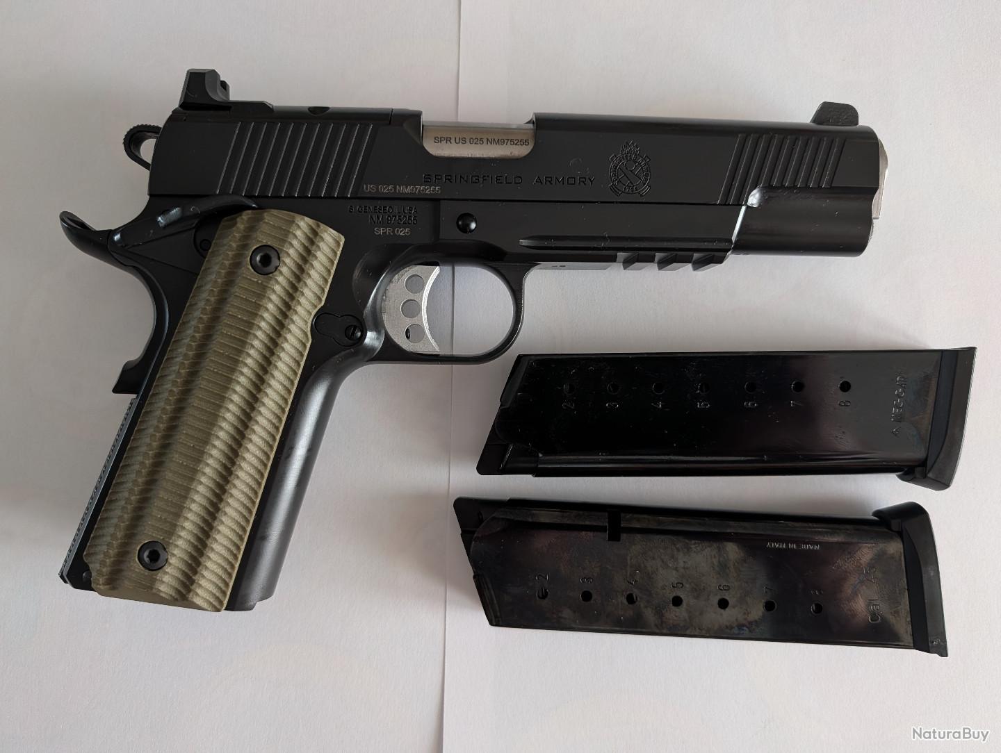Springfield Armory 1911 Operator 5'' .45ACP, quasi neuf - Pistolets de ...