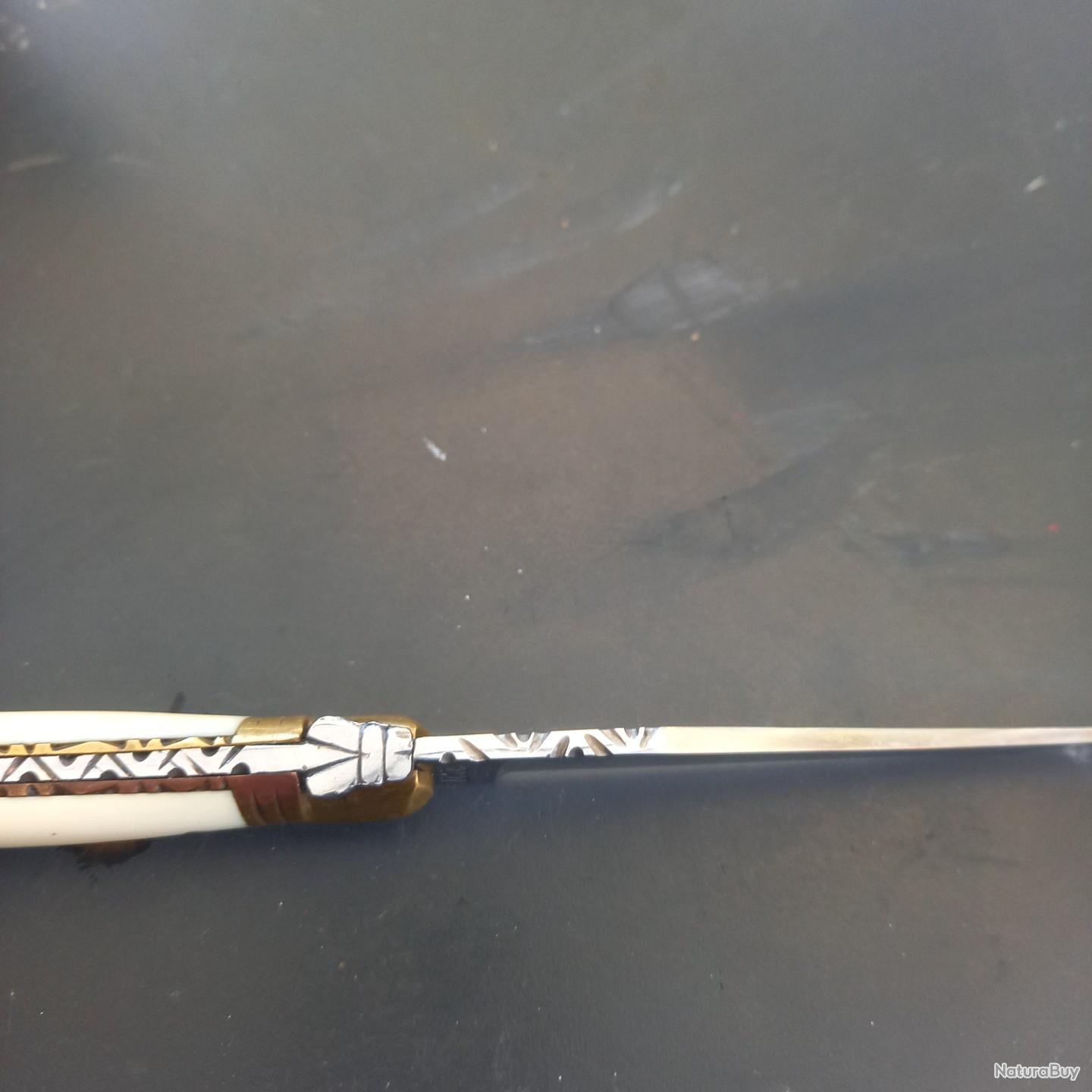 Couteau Laguiole Antoine Montero 12 cm mammouth - Couteaux Laguiole ...
