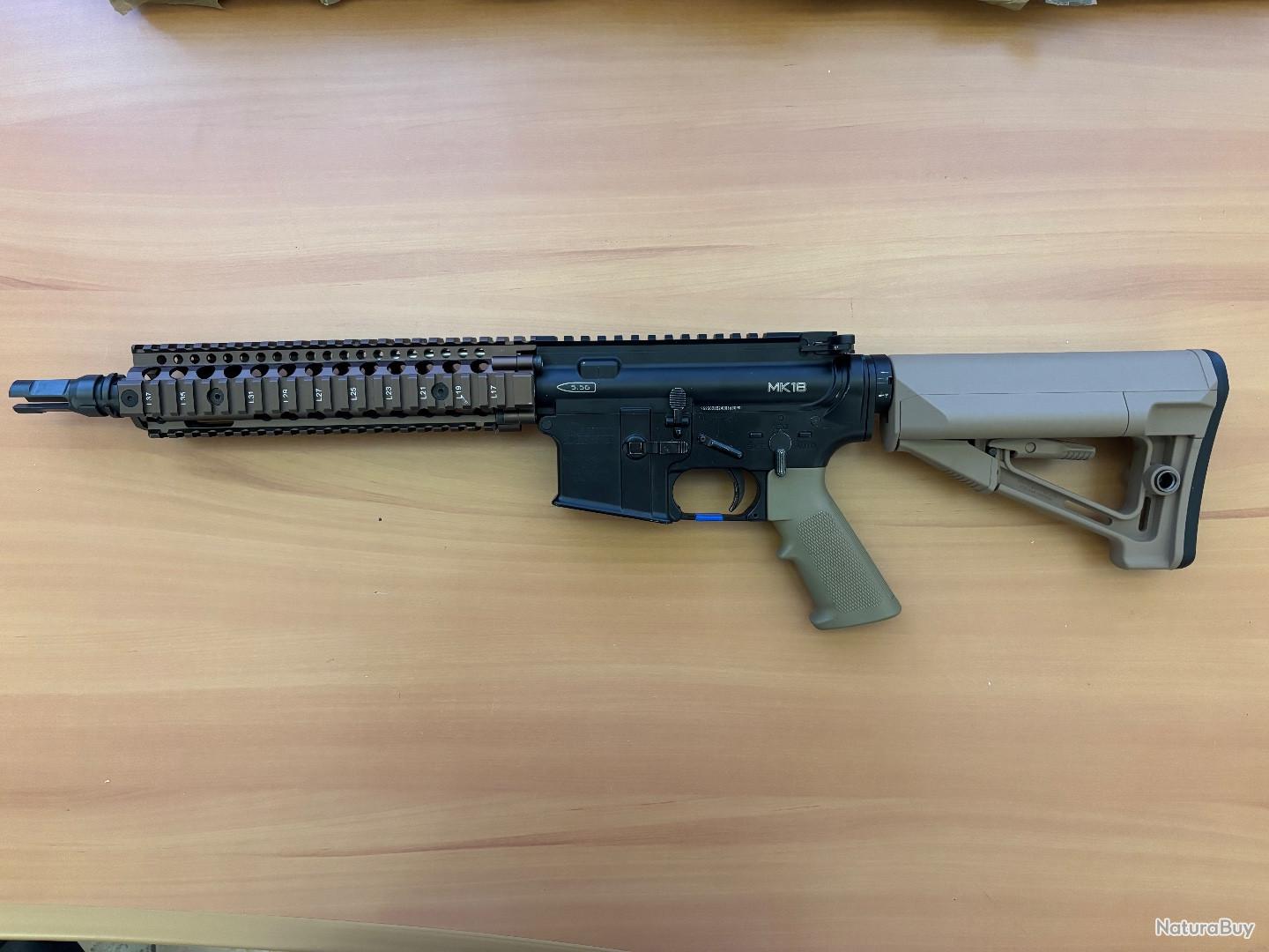 Réplique Double Eagle Daniel Défense MK18 GBBR - 1€ sans prix de ...