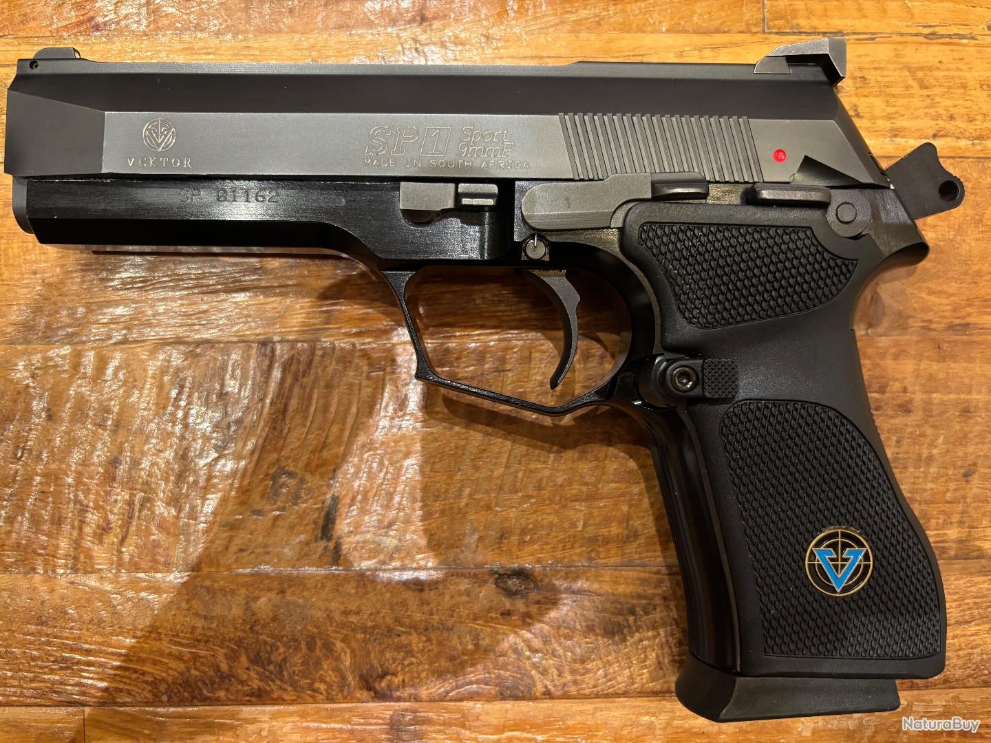 Pistolet Vektor SP1 9x19mm Parabellum - Idéal tir sportif - Pistolets ...