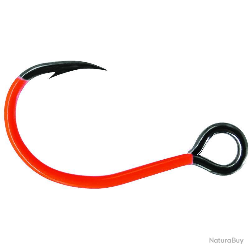 Hameçon simple VMC 7237 UV Light inline single 1X Strong H2 - Hameçons ...