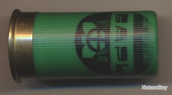 (5939) 1 cartouche Cal 12 COURT SAPL GOM COGNE CHEVROTINE CAOUTCHOUC ...