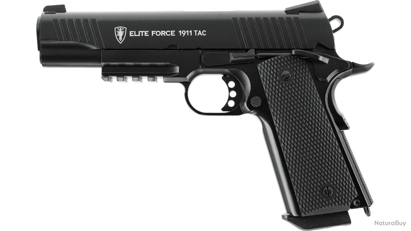 Elite force 1911 tac CO2 blow back (6mm | 1.3J | Full métal) | Umarex ...