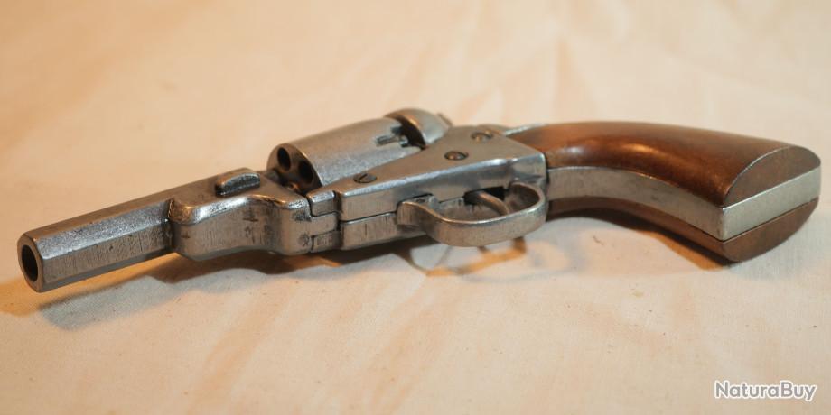 WESTERN - rare Revolver DENIX Wells Fargo conçu par Samuel Colt USA ...