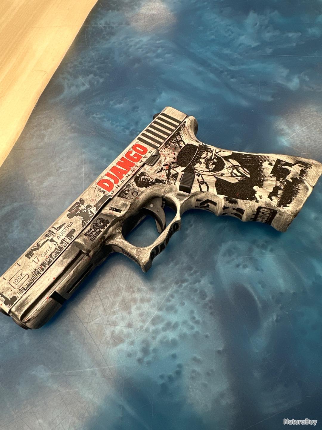 Glock 17 gen 4 django - Pistolets de Catégorie B (14356561)