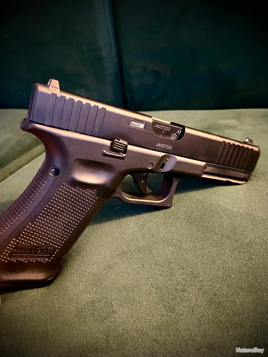 Glock 17 gen 5 t4e cal 43 - Armes à balles caoutchouc de catégorie D ...
